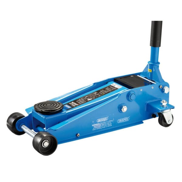 Draper Heavy Duty Trolley Jack with Twin Pistons 3 Tonne (16407 ...